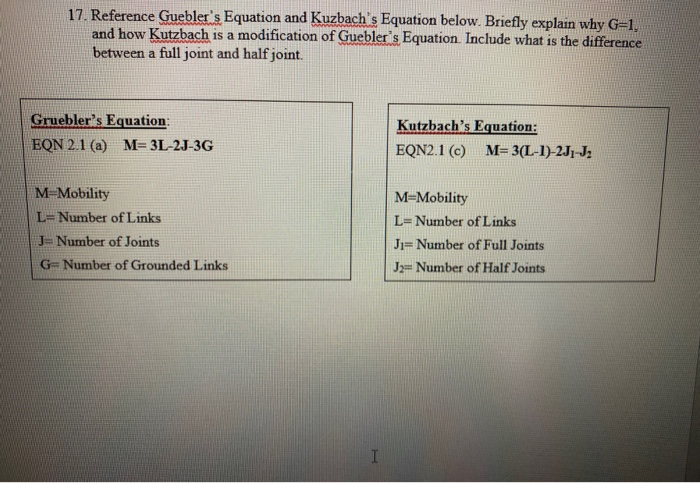 Solved 17. Reference Guebler's Equation and Kuzbach's | Chegg.com