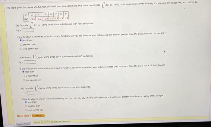 Solved (a) Estimate ∫15f(x) dx using three equal | Chegg.com