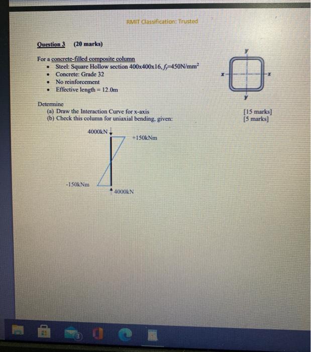 Solved RMIT Classification: Trusted Question 3 (20 marks) | Chegg.com