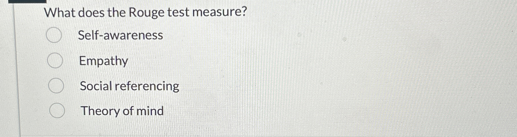 Solved What does the Rouge test | Chegg.com