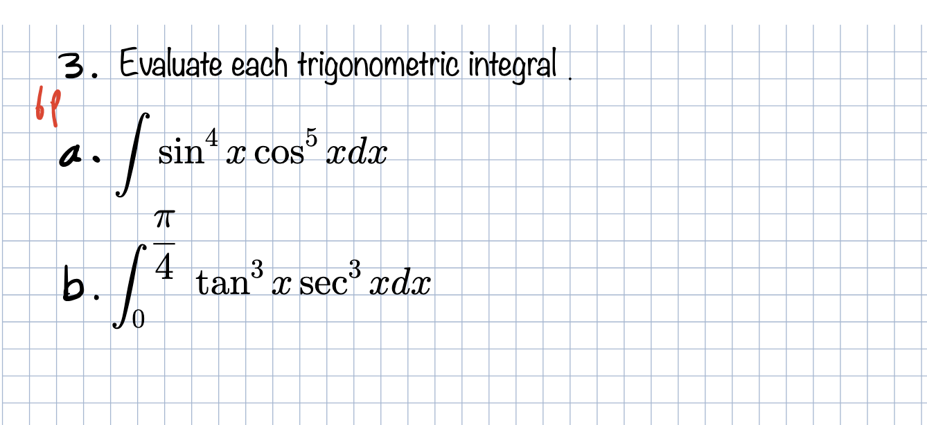 Solved Calc 2Evaluate each trigonometric | Chegg.com