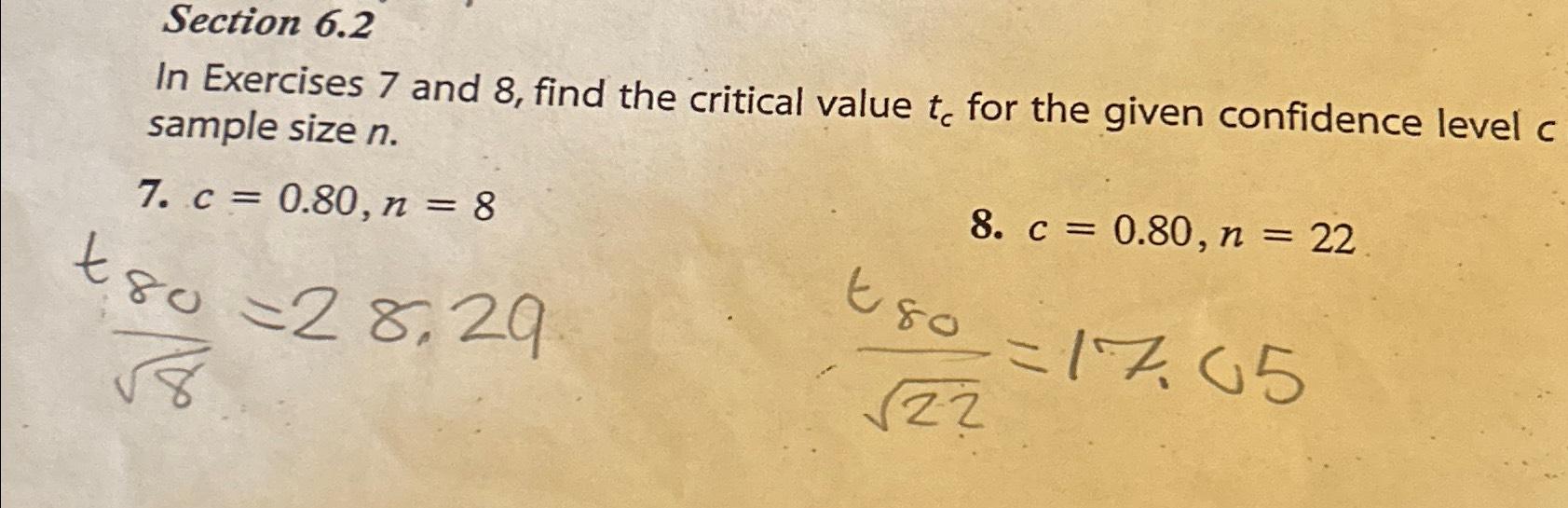 Solved Section 6.2In Exercises 7 ﻿and 8, ﻿find the critical | Chegg.com