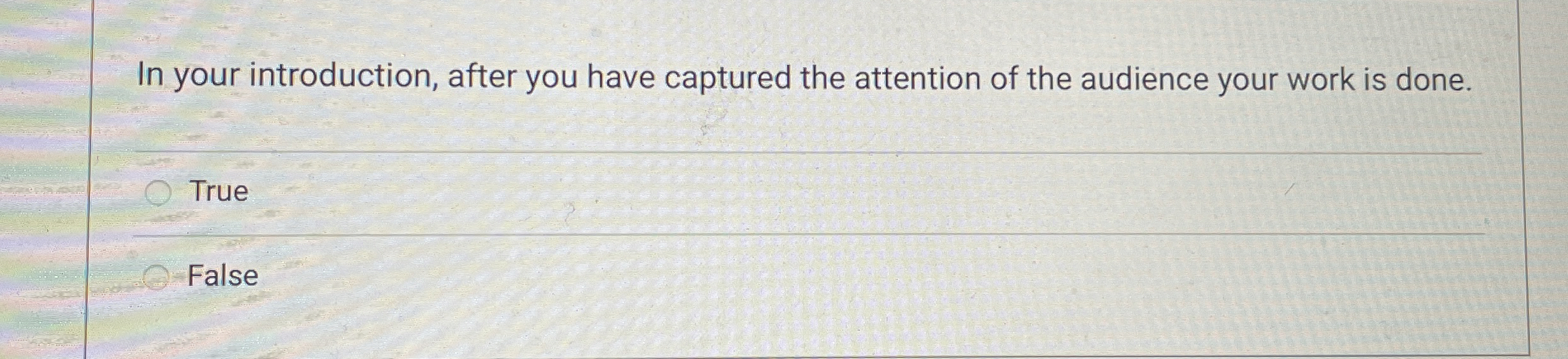 Solved In your introduction, after you have captured the | Chegg.com