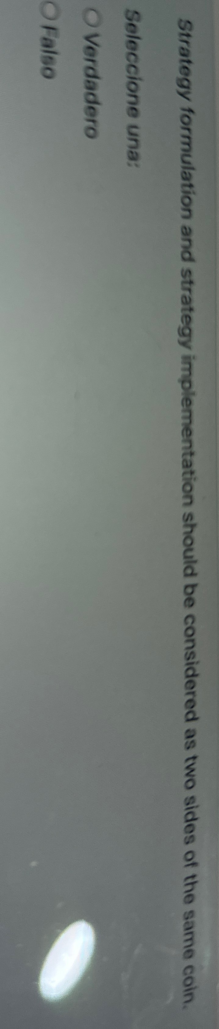 Solved Strategy formulation and strategy implementation | Chegg.com