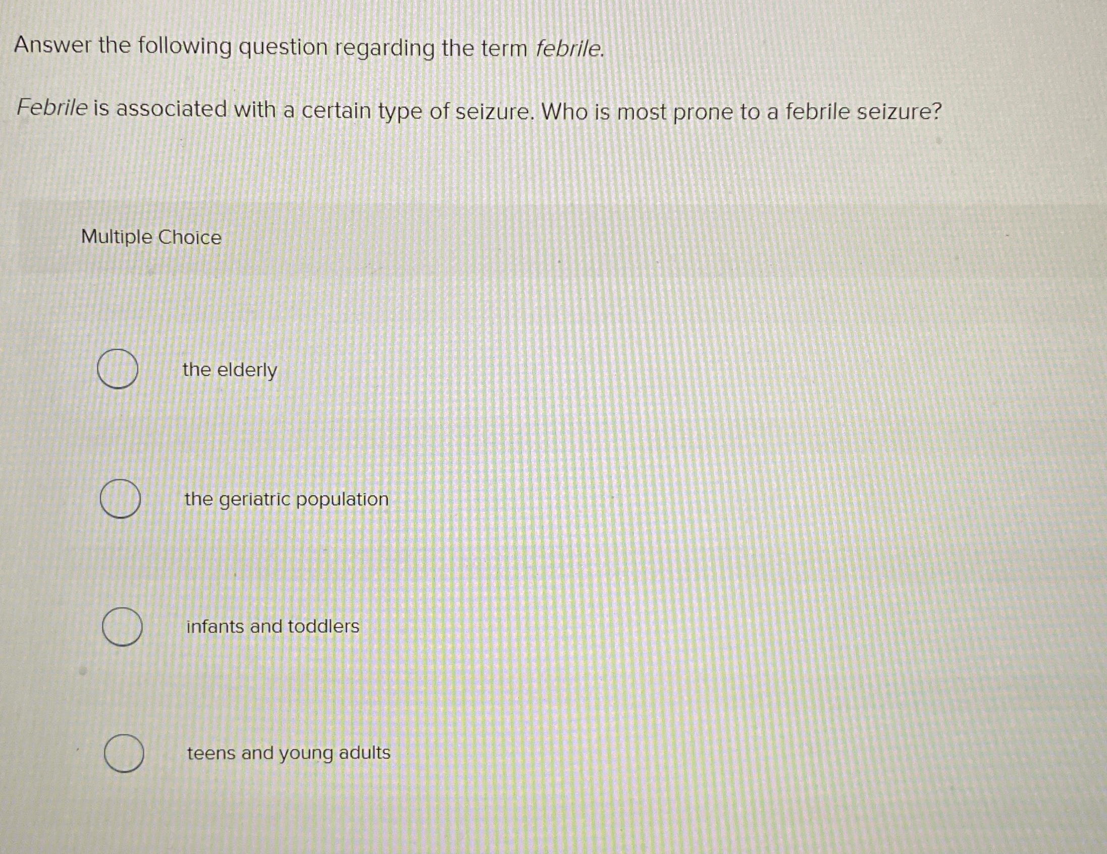 Solved Answer the following question regarding the term | Chegg.com