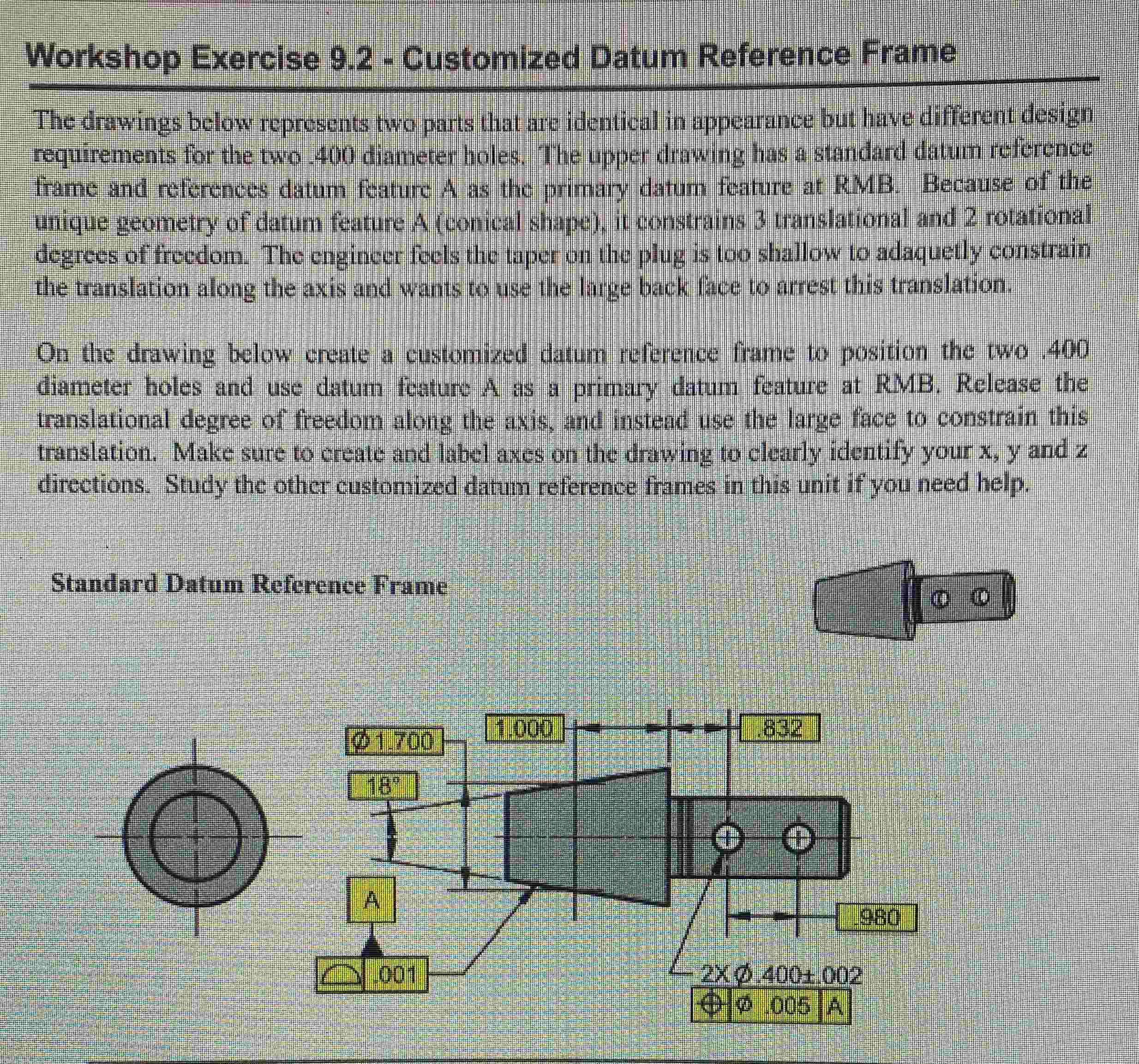Solved by an EXPERT The drawings below represents two parts that are | Chegg.com