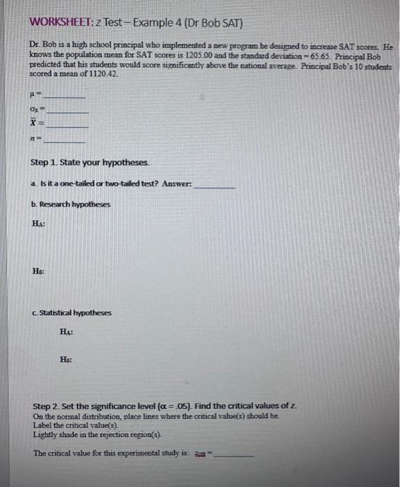 Step 3. Compute the appropriate statistical test | Chegg.com