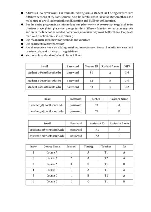 Solved There is 3 (a,b , C ) Question . a. Design a UML | Chegg.com