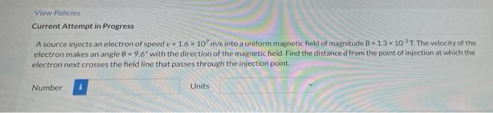 Solved View Policies Current Attempt in Progress A source | Chegg.com