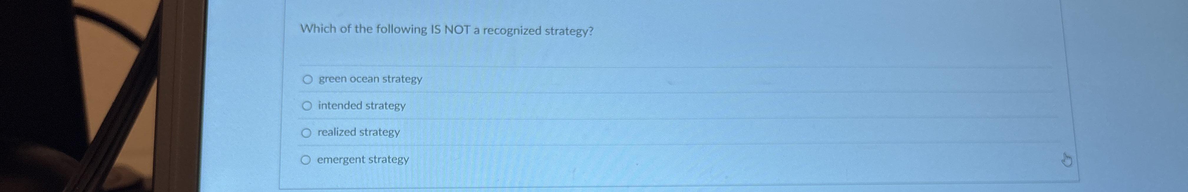 Solved Which of the following IS NOT a recognized | Chegg.com