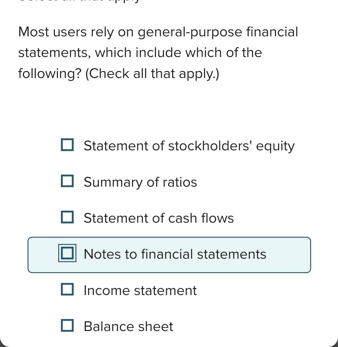 Solved learning.mheducation.com rect all that appiy ost | Chegg.com