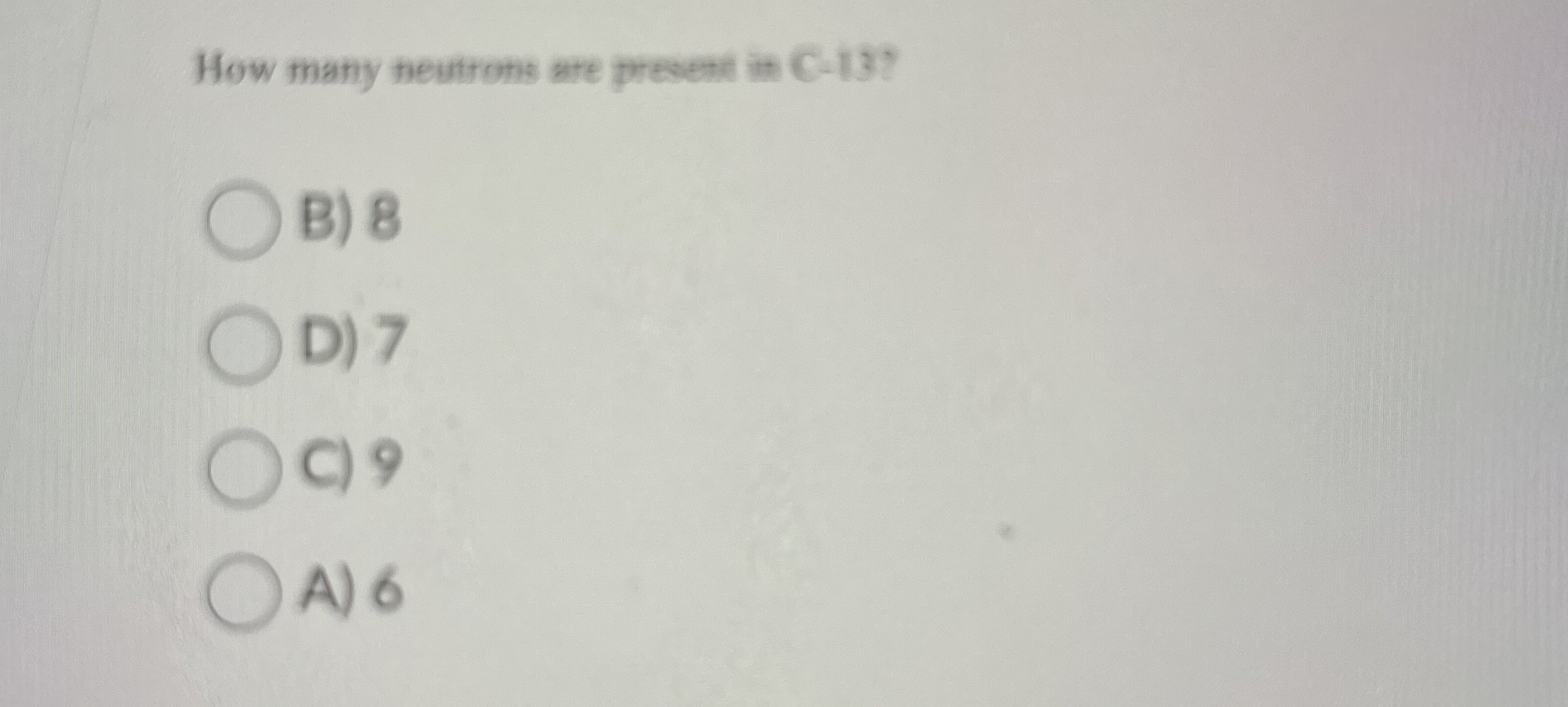 Solved How many neutrons are present in | Chegg.com