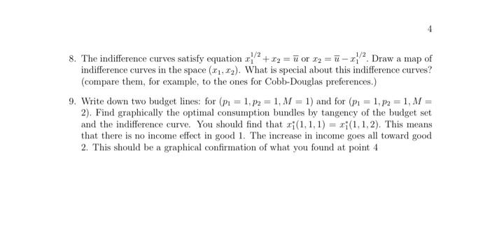 Solved Problem 2. Quasi-linear preferences In economics, it | Chegg.com