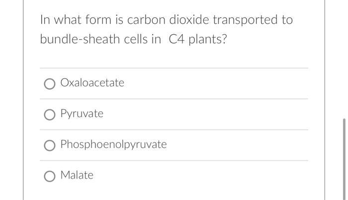 Solved In what form is carbon dioxide transported to | Chegg.com