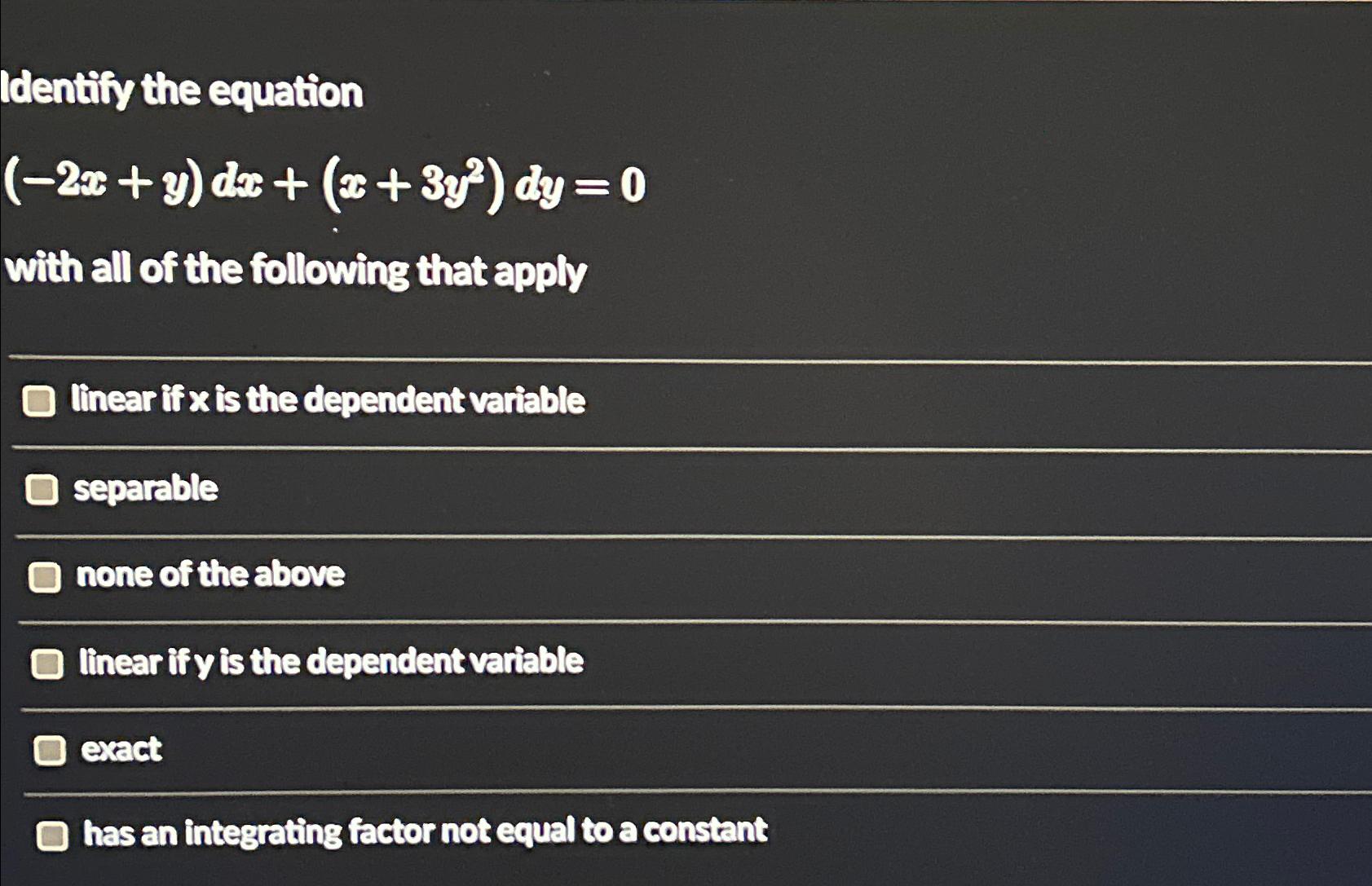Solved Identify the | Chegg.com
