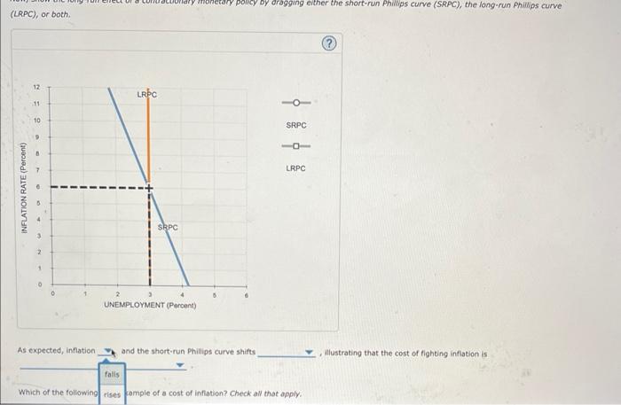 Solved 4. The costs of inflation and of combating inflation | Chegg.com
