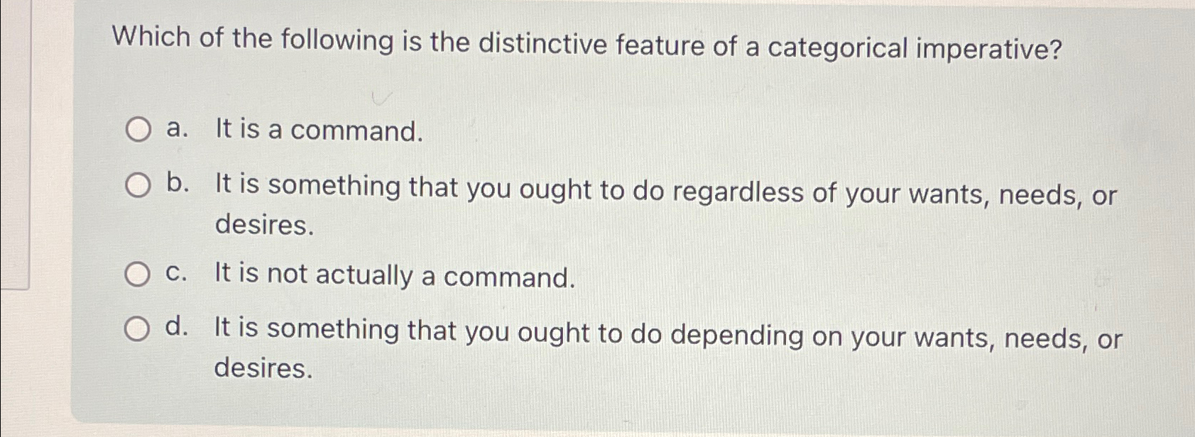 Solved Which of the following is the distinctive feature of | Chegg.com
