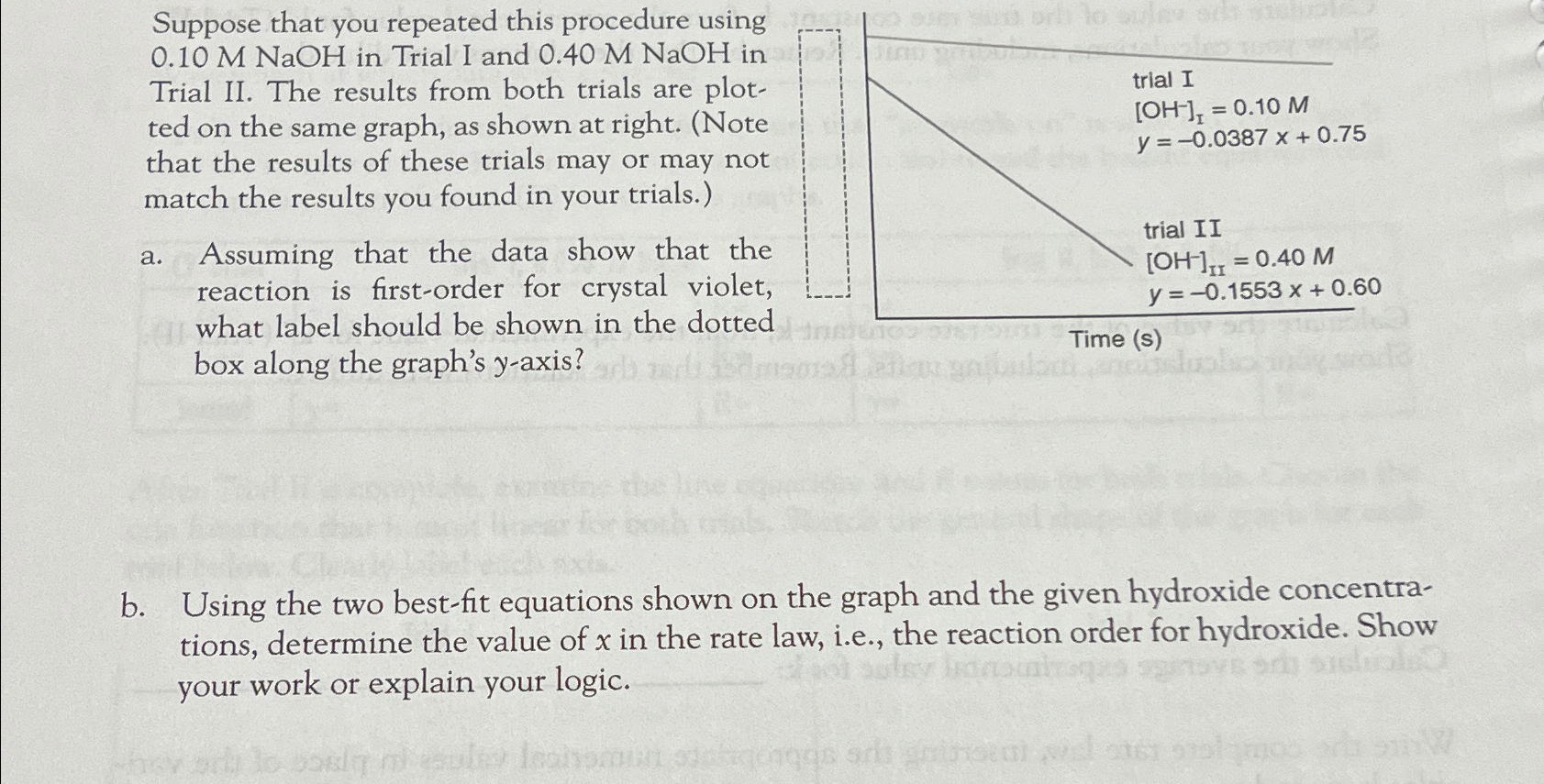 Solved Suppose that you repeated this procedure using | Chegg.com