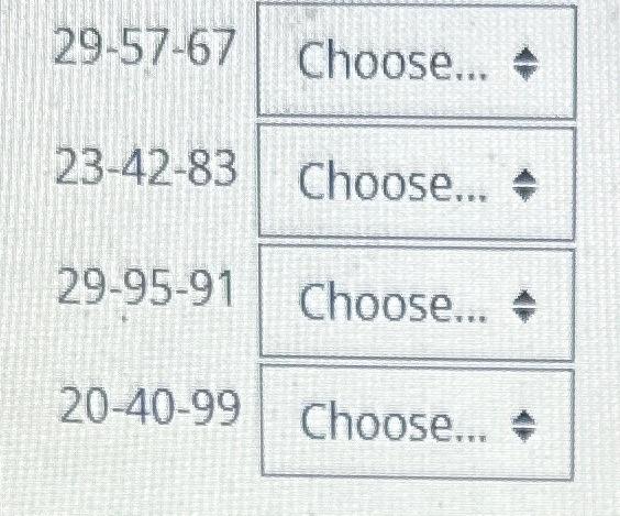 Solved On one side you have health record numbers. You need | Chegg.com