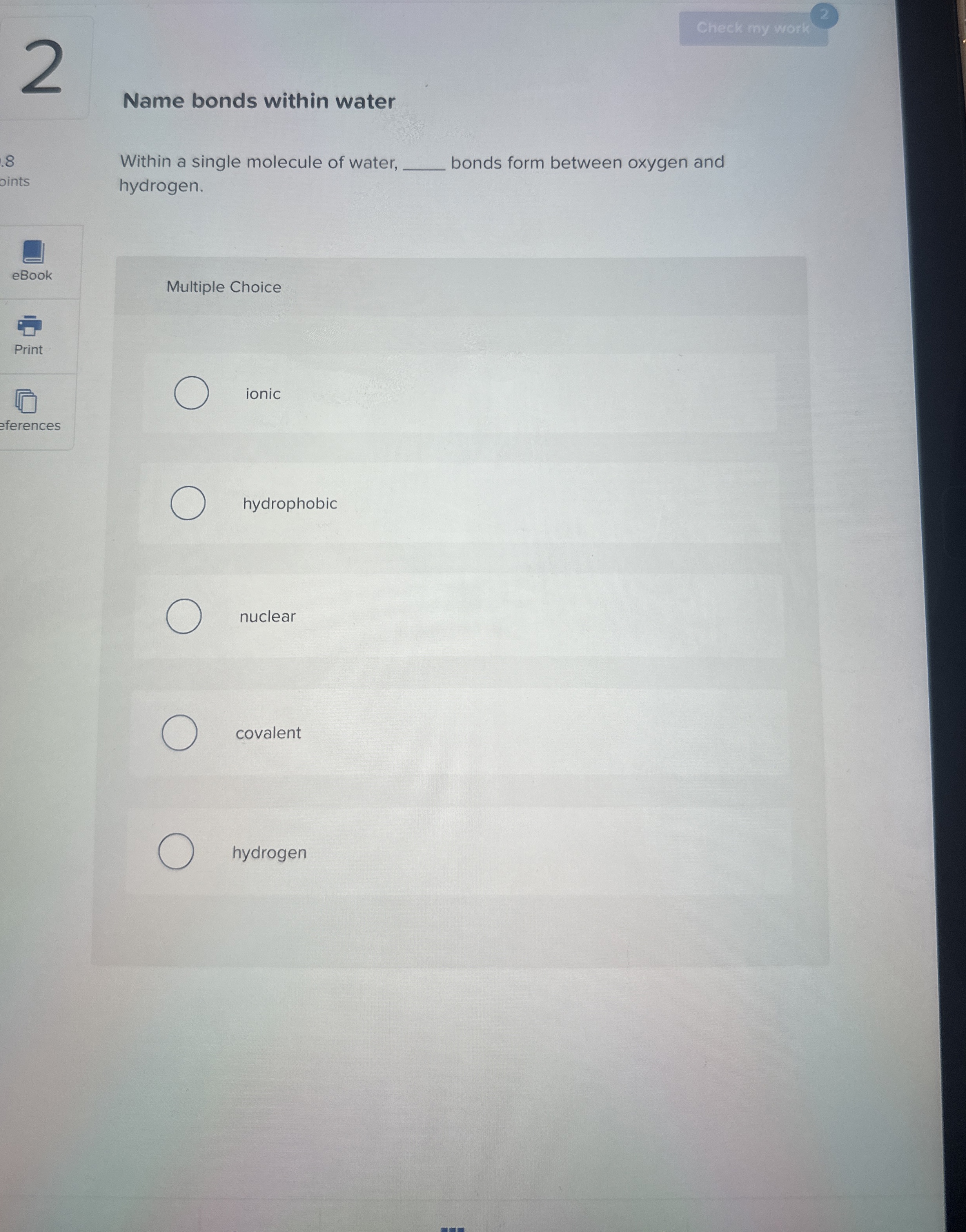 Solved Name bonds within | Chegg.com