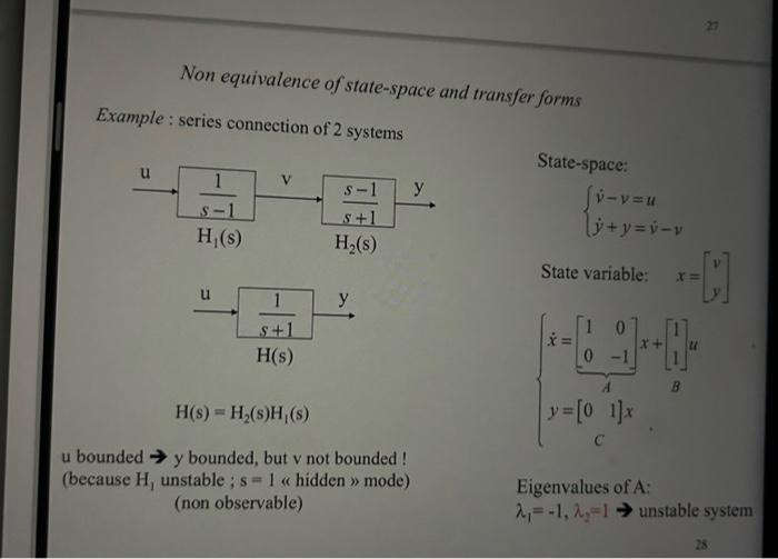 Solved please explain in detail how we got the state space | Chegg.com