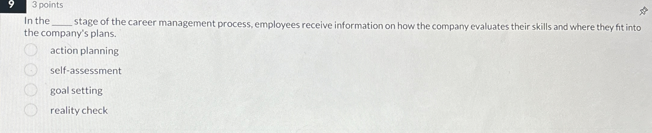 Solved 9 3 ﻿pointsIn the stage of the career management | Chegg.com