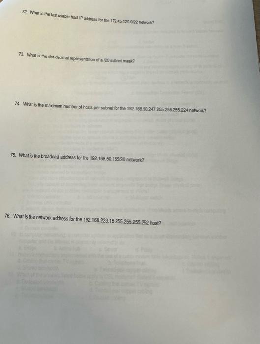 72 What Is The Last Usable Host Ip Address Tor The