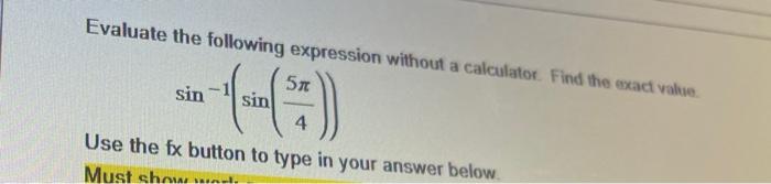 Solved Solve the following trigonometric equations exaclly | Chegg.com