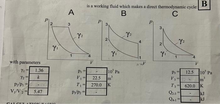 Solved Determine parameters of a given gas mixture p,V,р,T) | Chegg.com