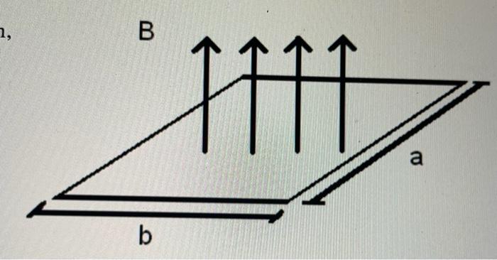 Solved (14\%) Problem 2: A wire, bent into a rectangle with | Chegg.com Solved (14\%) Problem 2: A wire, bent into a rectangle with | Chegg.com