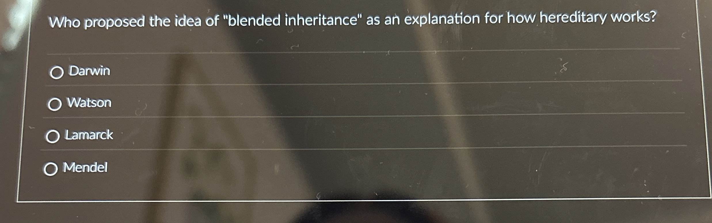 Solved Who proposed the idea of "blended inheritance" as an | Chegg.com