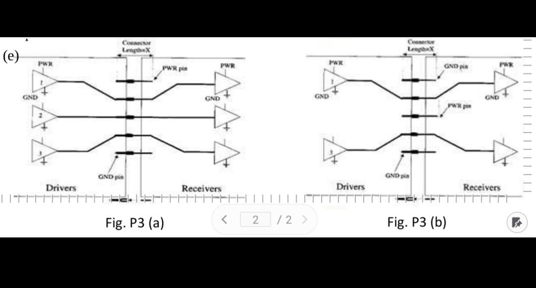 Consider the connector pins with pitch 2 mm, radius | Chegg.com