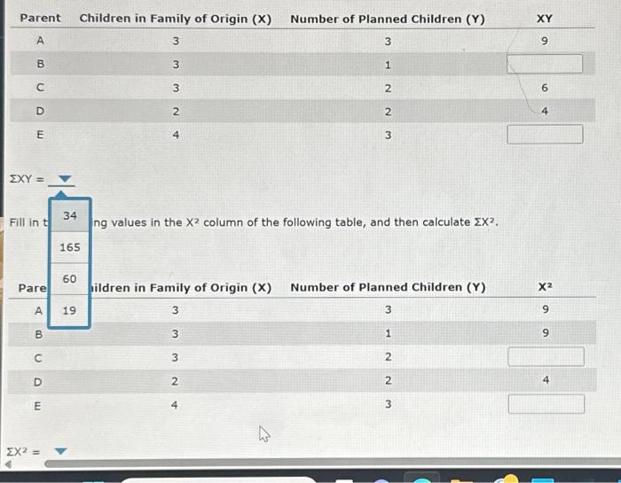 Solved 11. Statistical notation A sociologist is studying | Chegg.com