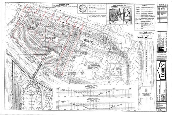 Solved Using the drawing below, prepare a Earthwork Quantity | Chegg.com