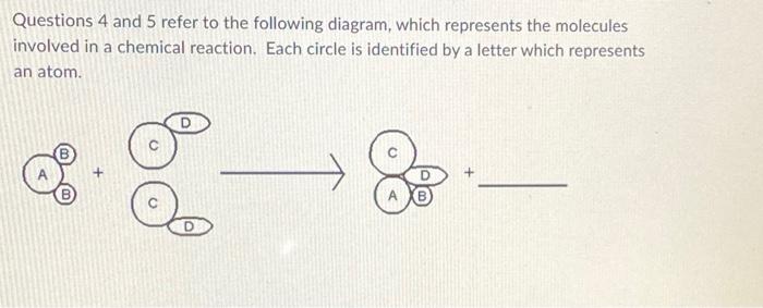 Solved Questions 4 and 5 refer to the following diagram, | Chegg.com