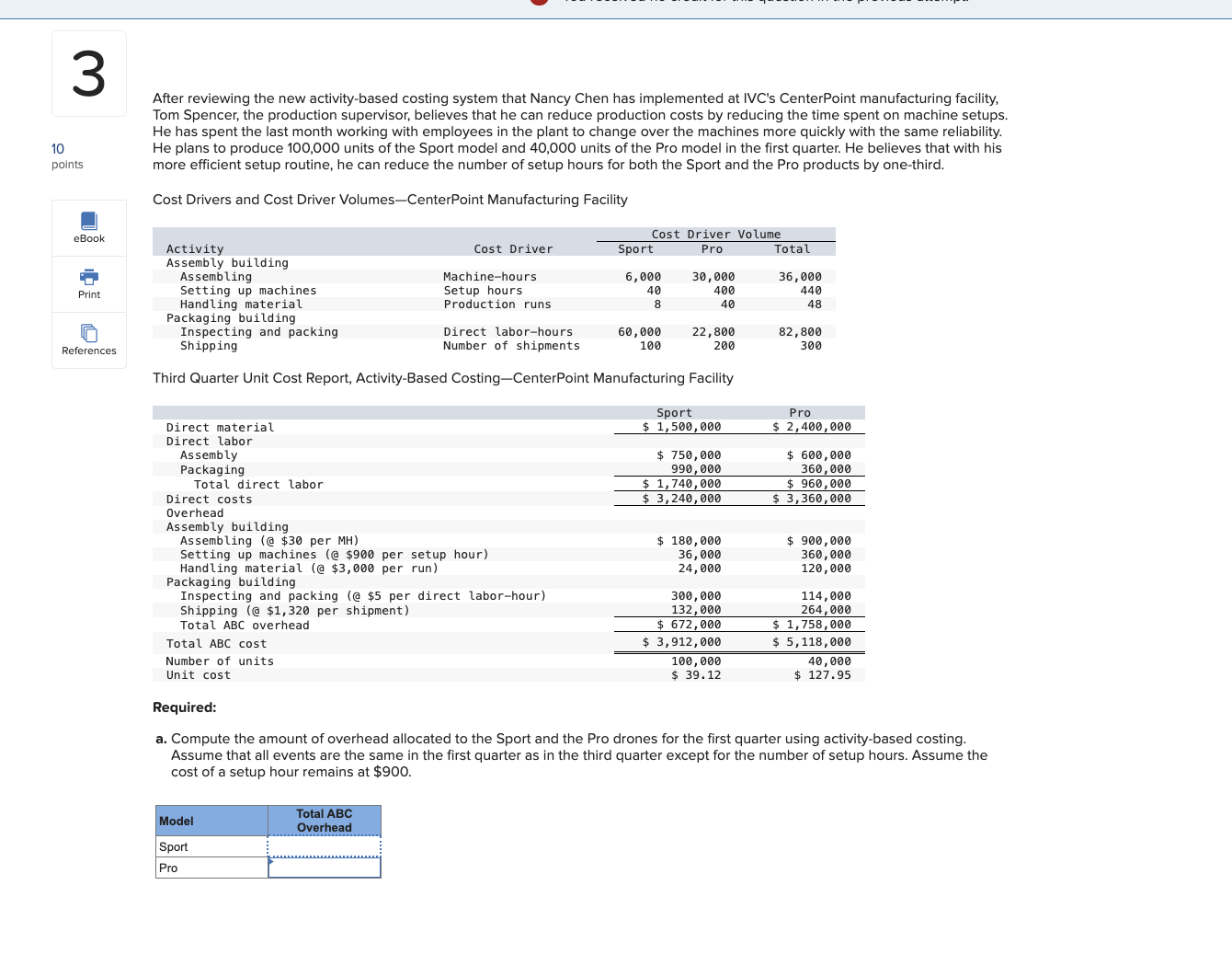 Solved 10points eBook Print References View previous attempt | Chegg.com