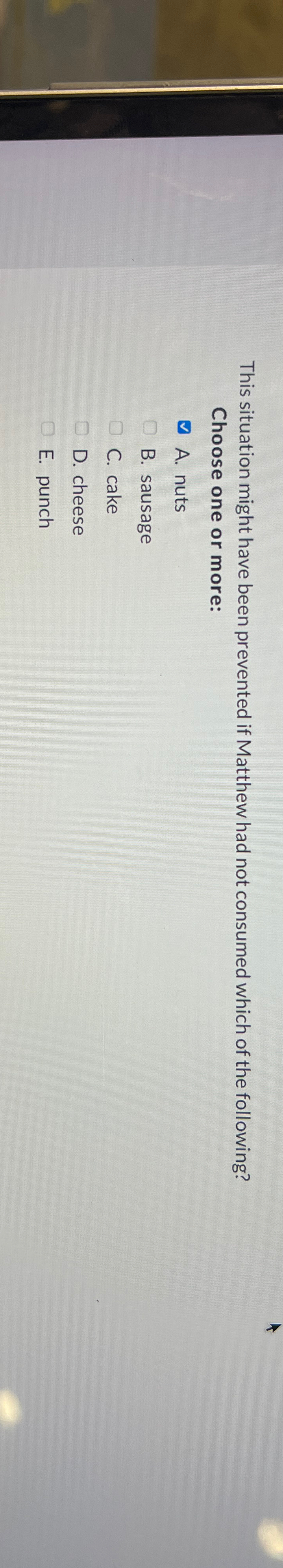 Solved This situation might have been prevented if Matthew | Chegg.com
