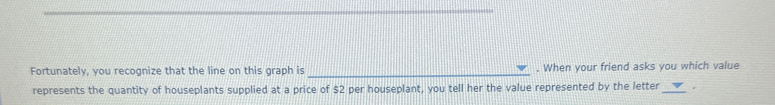 Solved Fortunately, you recognize that the line on this | Chegg.com