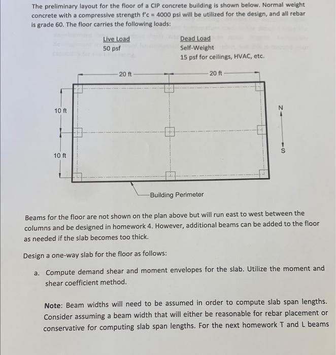 Solved The preliminary layout for the floor of a CIP | Chegg.com