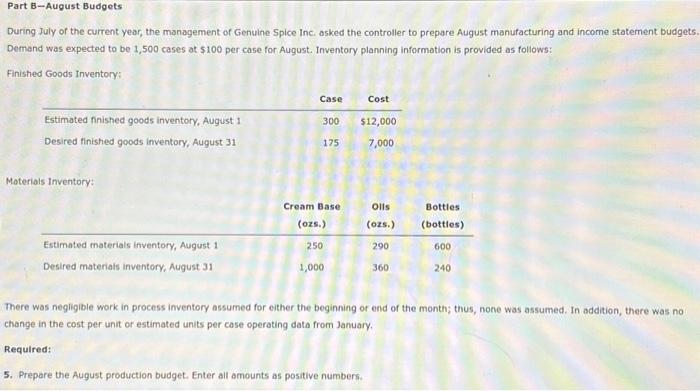 Solved Note: You must complete part A before completing | Chegg.com