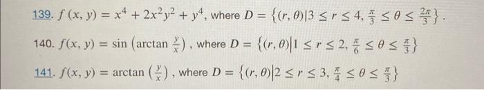 Solved 139. f(x,y)=x4+2x2y2+y4, where | Chegg.com
