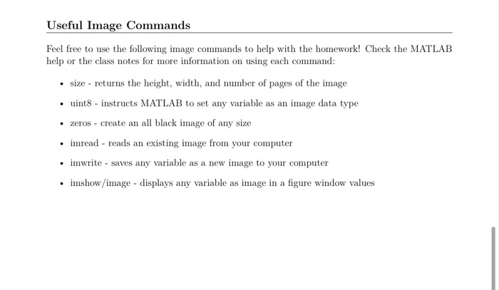 COP2271 MATLAB HW10 Image Puzzles Key programming | Chegg.com