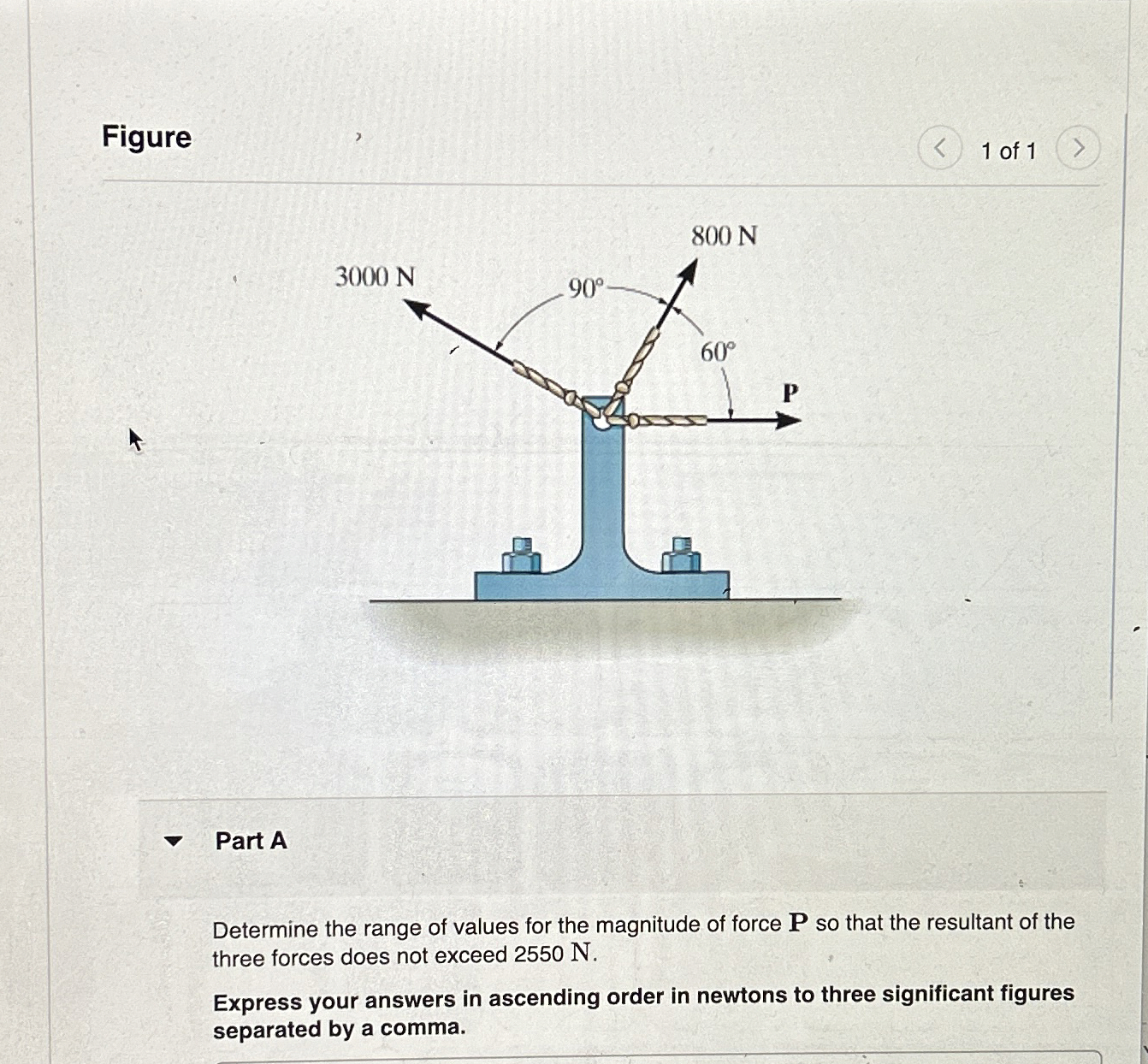 Solved Figure1 ﻿of 1Part ADetermine the range of values for | Chegg.com