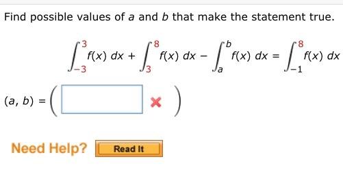 Solved Find possible values of a and b that make the | Chegg.com