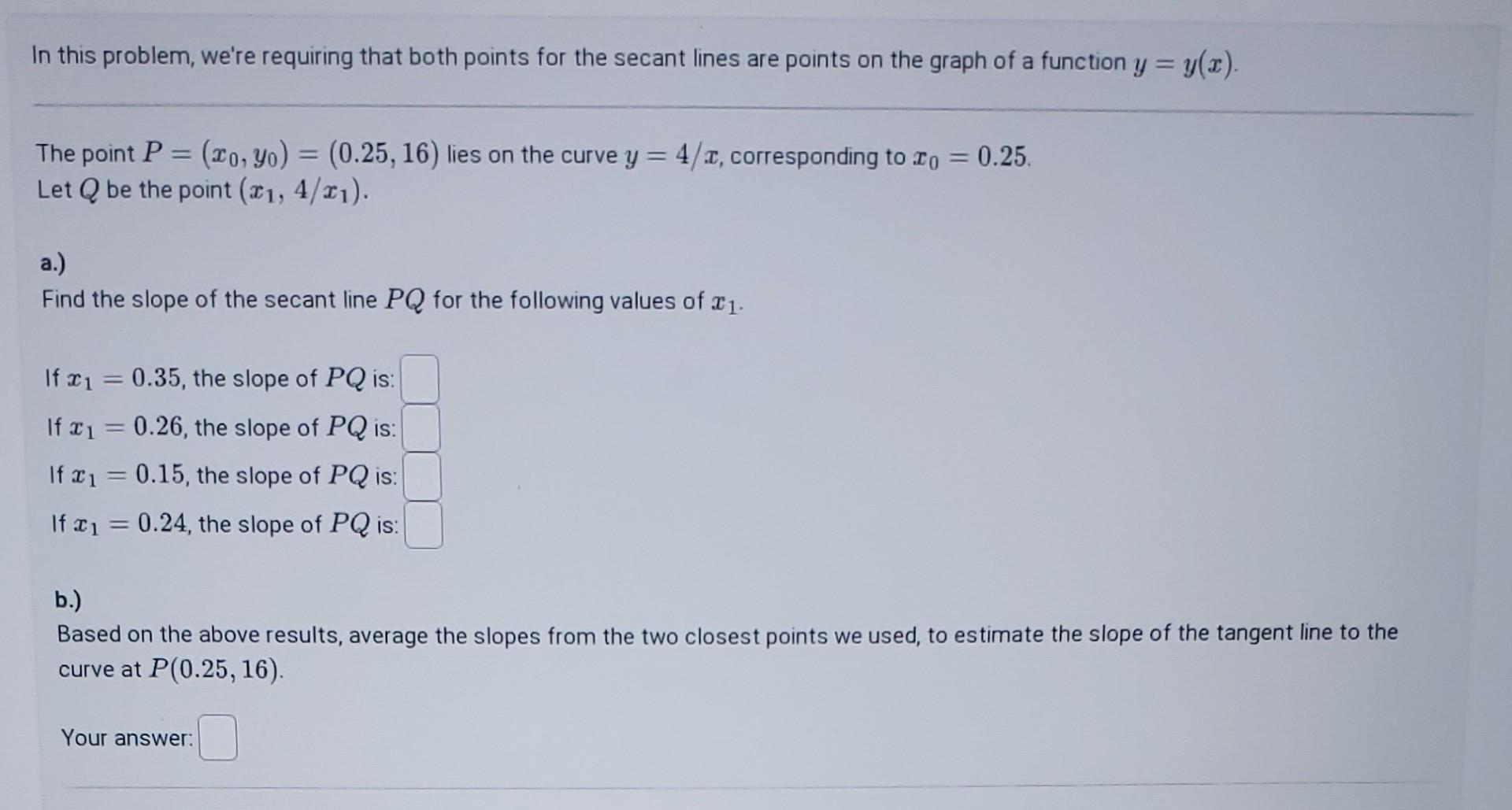 Solved In this problem, we're requiring that both points for | Chegg.com