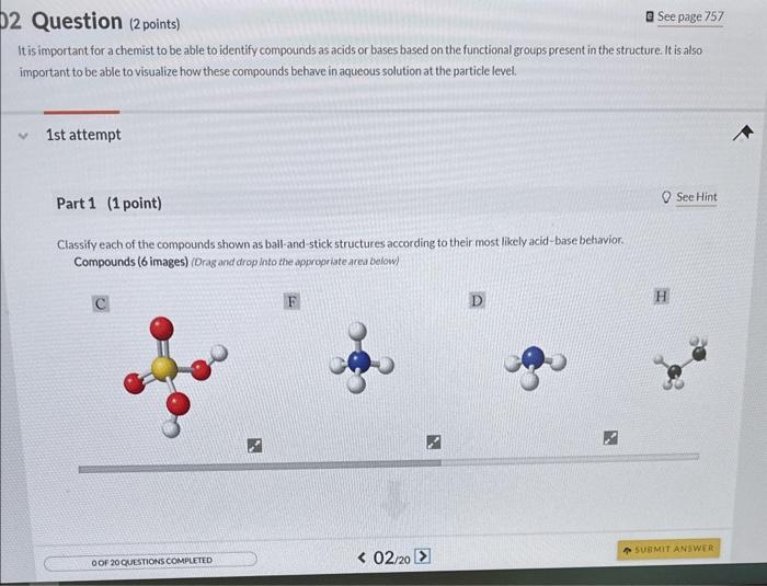 It is important for a chemist to be able to identify | Chegg.com