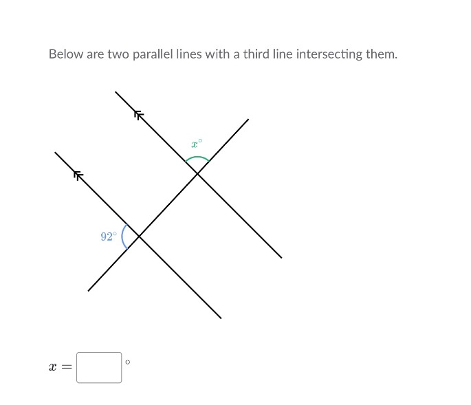 Solved Hello, my daughter is learning Angle relationships | Chegg.com