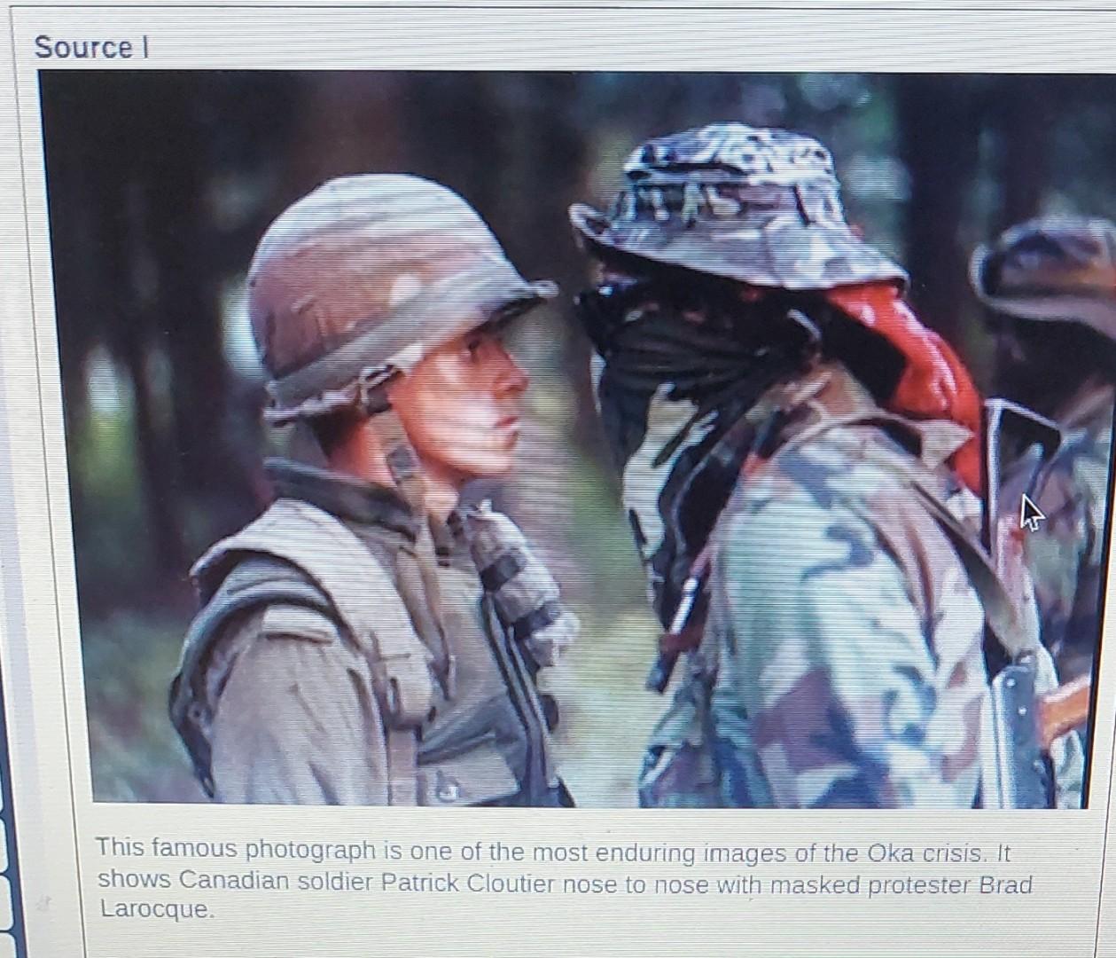 This famous photograph is one of the most enduring | Chegg.com