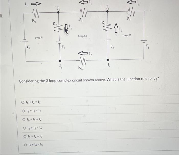 Solved Considering the 3 loop complex circuit shown above, | Chegg.com
