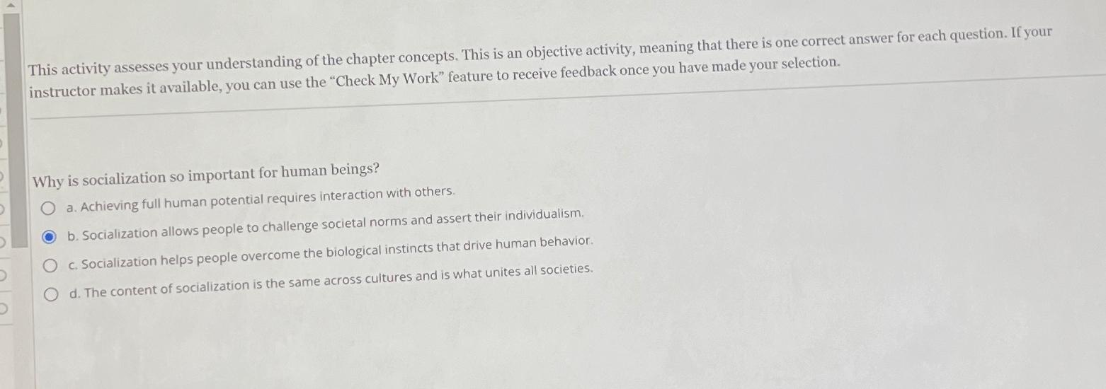 Solved This activity assesses your understanding of the | Chegg.com